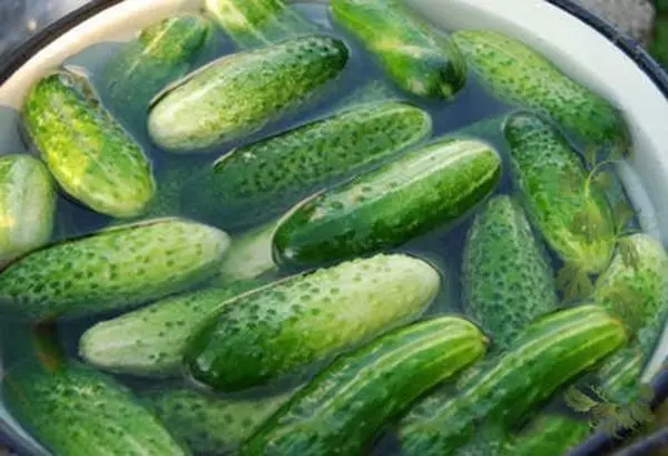 Cucumbers recept s vodkou