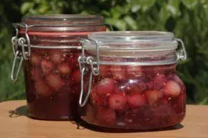 8 resipi mudah jem yang lazat yang diperbuat daripada gooseberry merah untuk musim sejuk