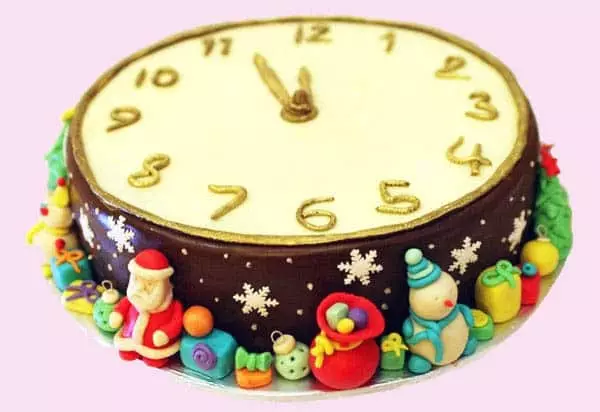 Тортик «Годинник» на свято