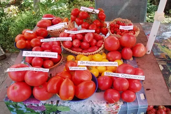 西紅柿的數量