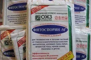 Istruzioni per l'uso di Fitosporina Fungicida, standard di consumo e analoghi