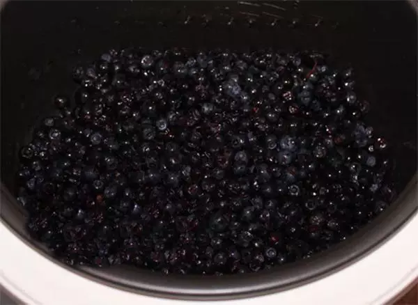 Blueberries in Multivarka
