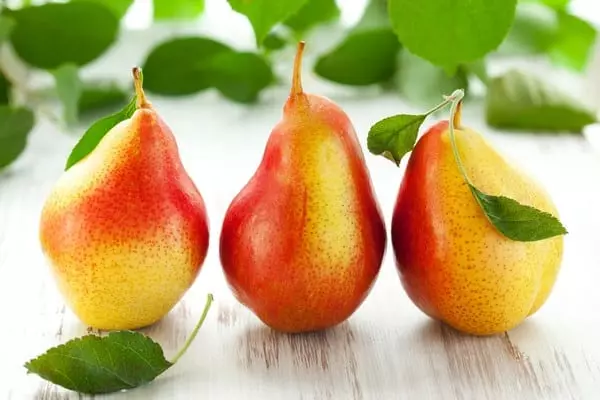 Frutas peras