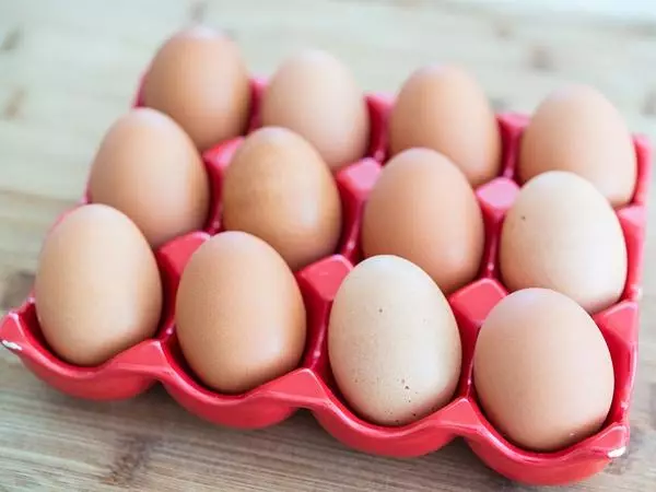 Chicken eggs