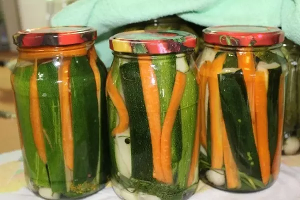 Canned Cucumbers.