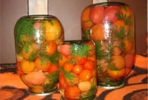 Recepti za izradu rajčica s vrhovima mrkve za zimu