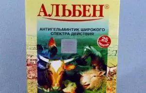 Склад і інструкція із застосування Альбена для кіз, дозування і аналоги