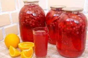 5 resep teratas Kompot dari kismis merah dengan oranye untuk musim dingin