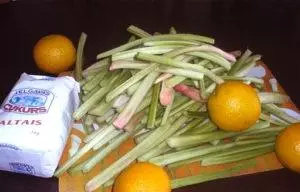 Ibisubizo 7 Guteka JAM kuva Rhubarb hamwe na orange na Indimu