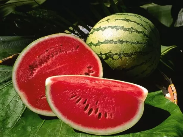 Saftig vattenmelon