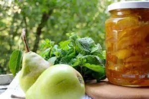 Top 6 recepten voor het koken van jam van harde peren voor de winter