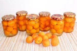 10 resipi teratas, bagaimana untuk membuat aprikot dalam irisan sirap