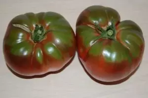 Priskribo de tomato varioj Brandivio nigra, flava, rozkolora kaj ruĝa
