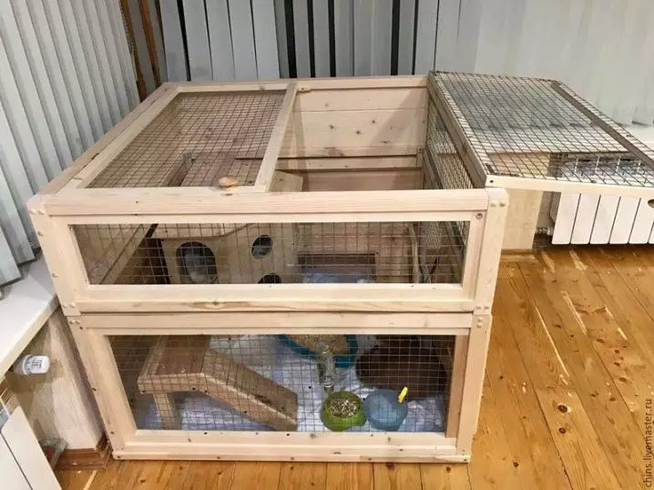 خرگوش کے لئے تعمیراتی Aviary یہ خود اور گھر پر عمل کرتے ہیں