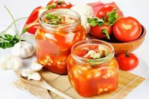 Покрокові рецепти приготування овочів в томатному соку на зиму