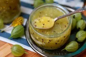 11 resipi langkah demi langkah terbaik untuk memasak sos dari gooseberry untuk musim sejuk