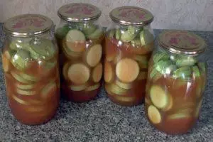 6 l-aqwa riċetti għat-tisjir tal-ketchup minn Zucchini għax-xitwa