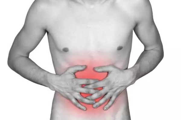 Gastritis in a man