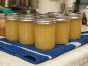 3 bästa receptet för att laga äppelpärlpuré för vintern