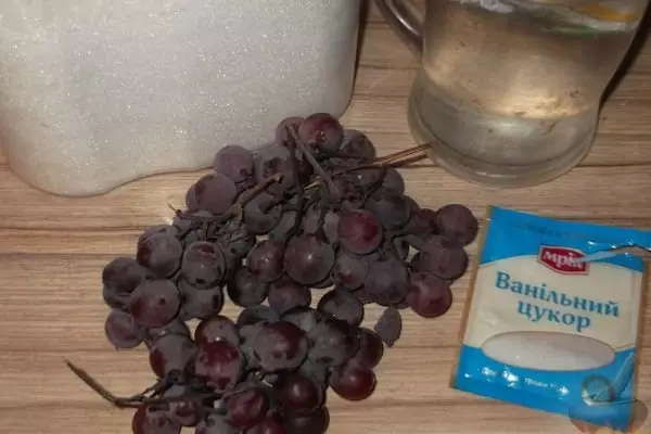 Preparación de uvas