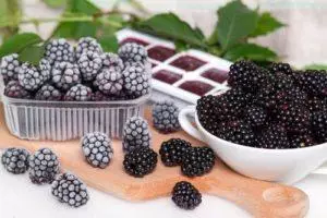 3 melhores receitas, como você pode congelar o blackberry na geladeira para o inverno