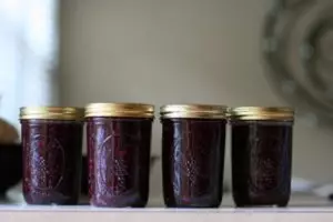 Enkle oppskrifter for matlaging gelé for vinter fra blåbær
